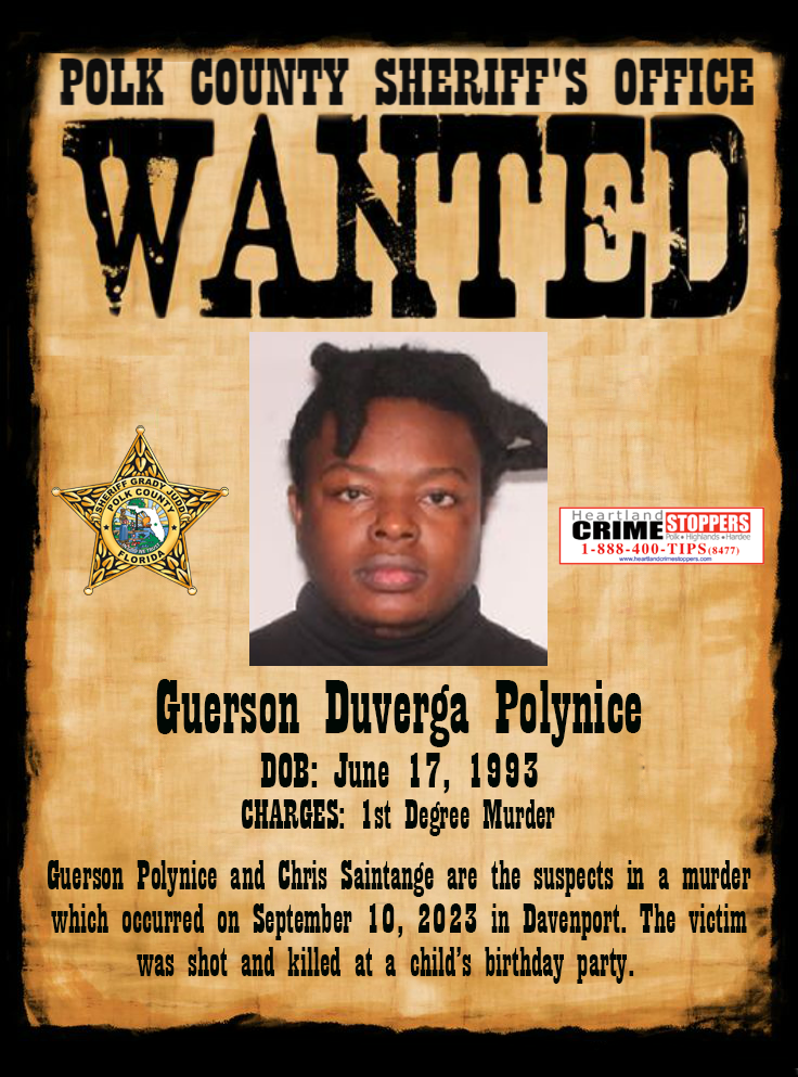 Five Most Wanted | Polk County Sheriff's Office